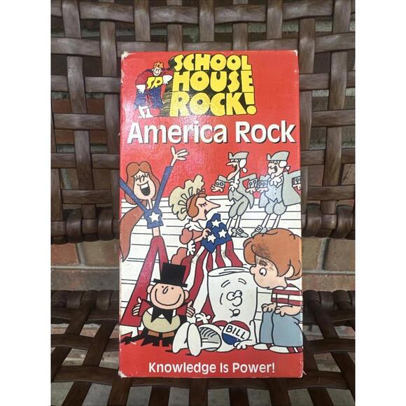 Media | Disney School House Rock America Rocks Vhs Video Tape Abc ...